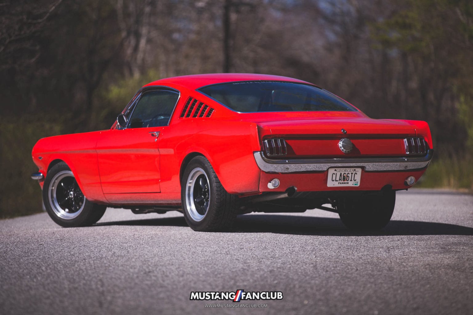 #FeatureCar: Signal Flare Red '66 Mustang Fastback