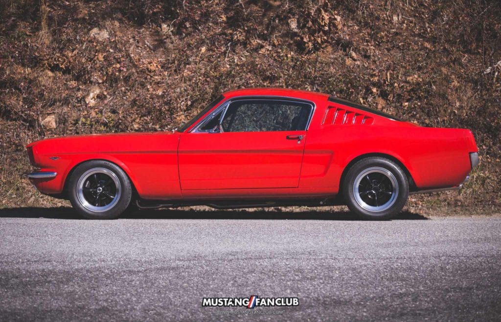 #FeatureCar: Signal Flare Red '66 Mustang Fastback