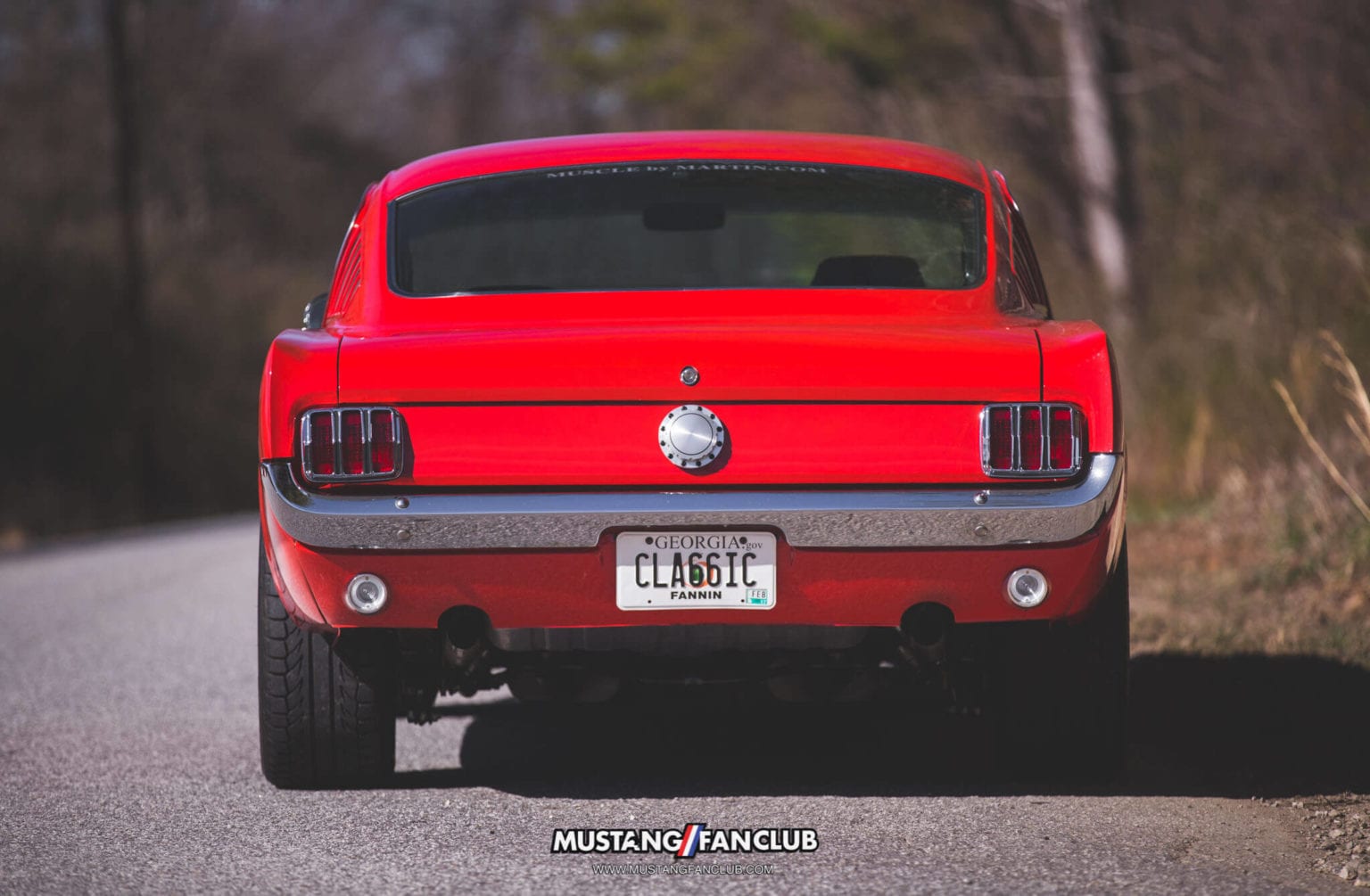 #FeatureCar: Signal Flare Red '66 Mustang Fastback