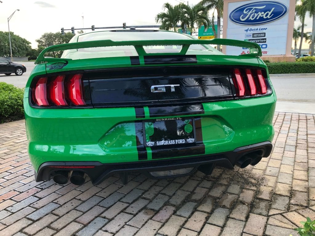 New Mustang color options for 2019! Need for Green and Velocity Blue