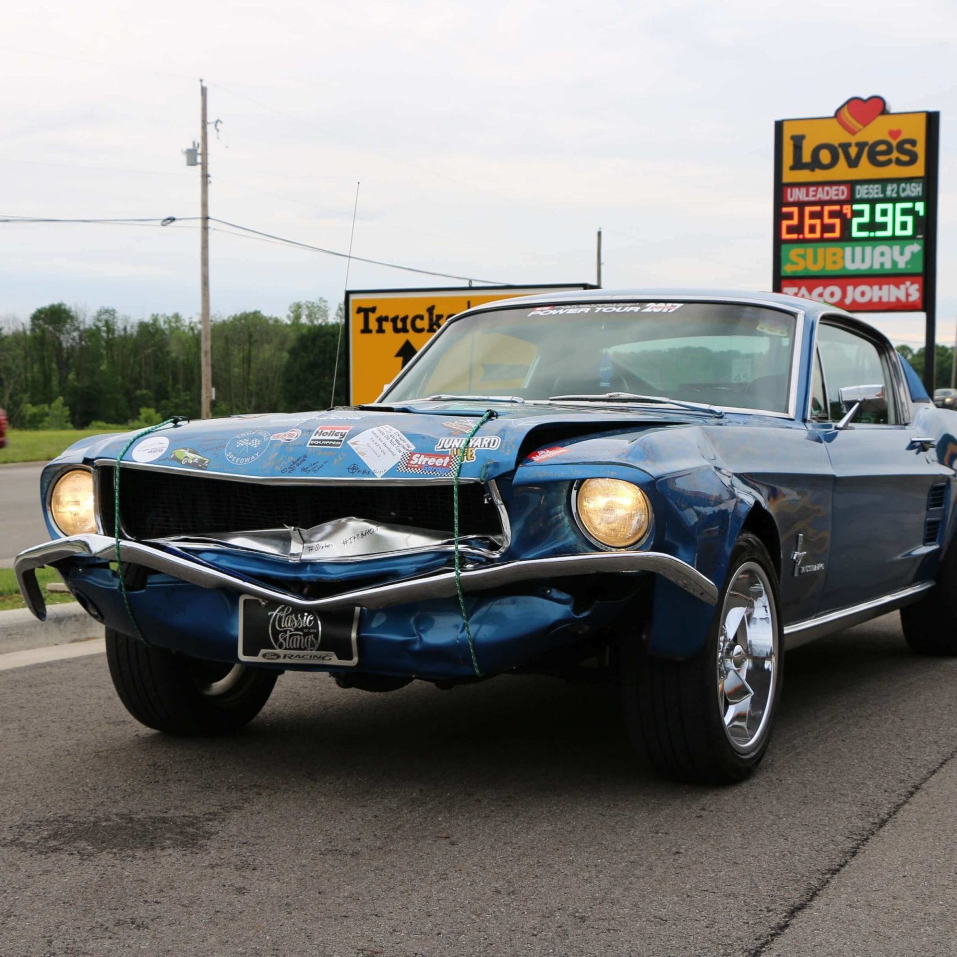 '67 Mustang on Hot Rod Power Tour Impacts Many in a Positive Way