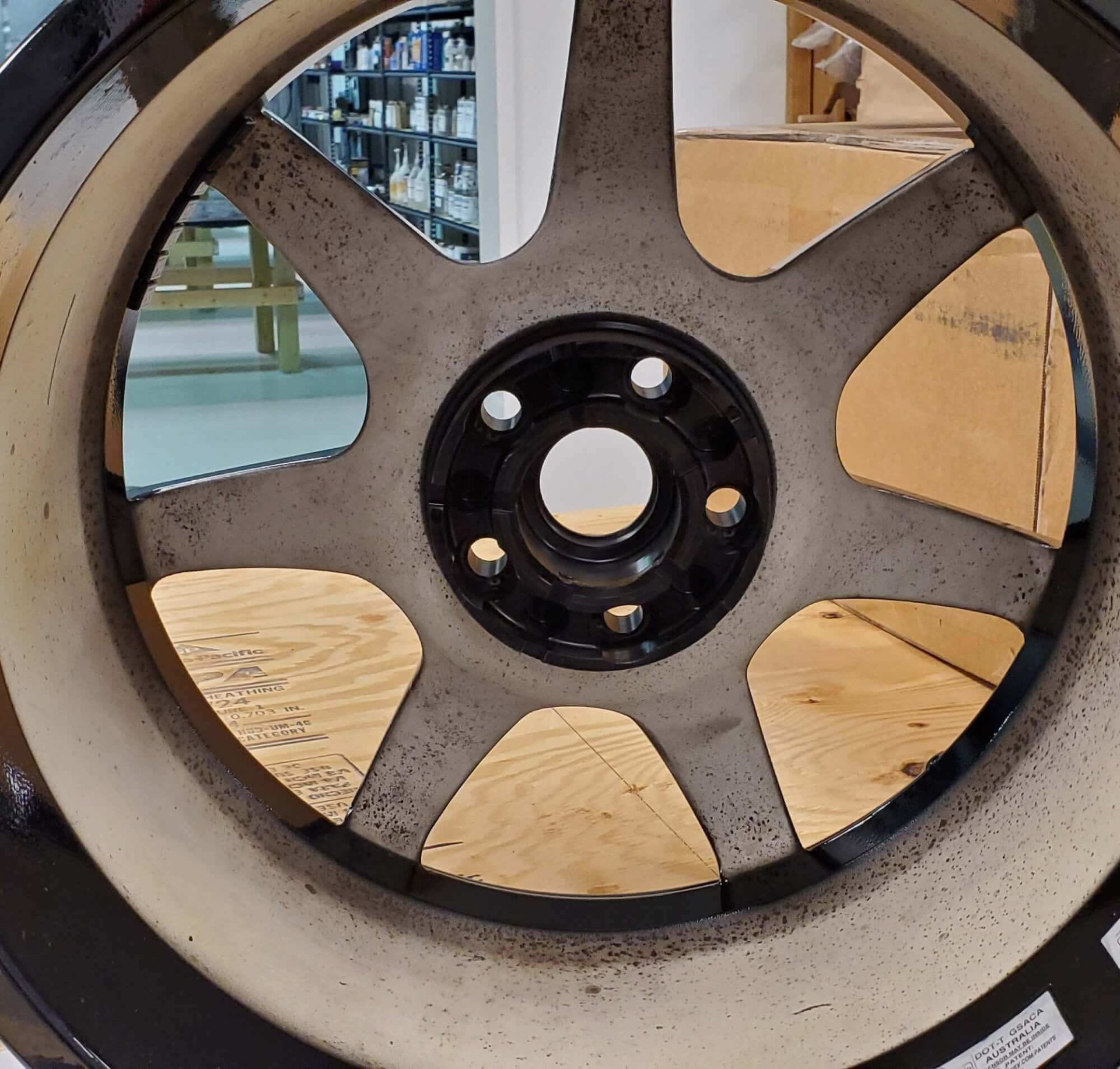 Exposed Carbon Fiber GT350R Wheels by Carbon Signature