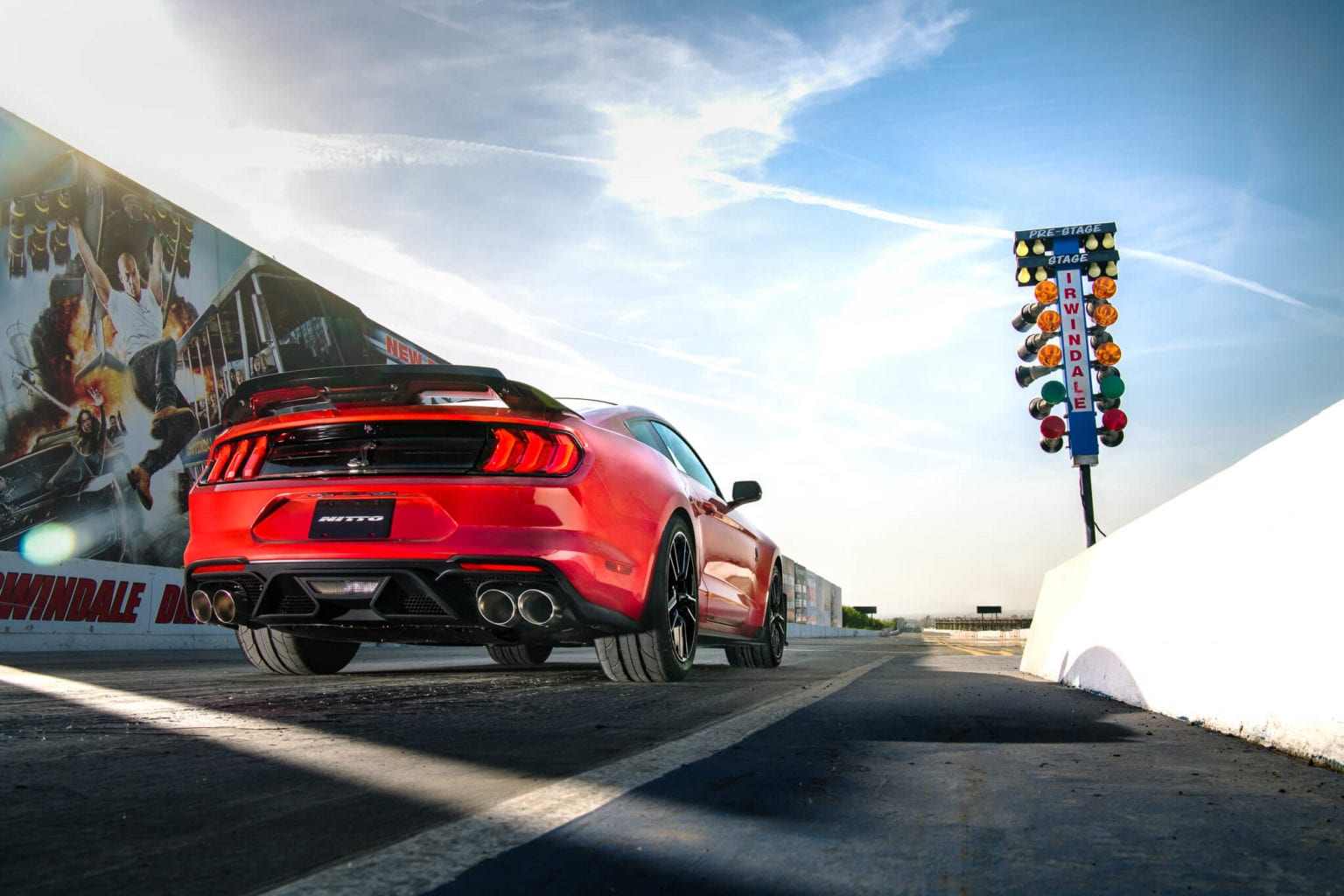 Nitto NT555RII - Next generation competition drag radial for your Mustang!