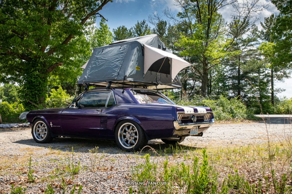 Drew and his family are traveling across the country in their '67 Mustang!
